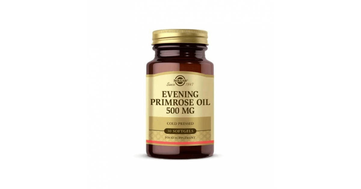 Solgar Evening Primrose Oil 500 mg 30 Kapsül | Curesel.com