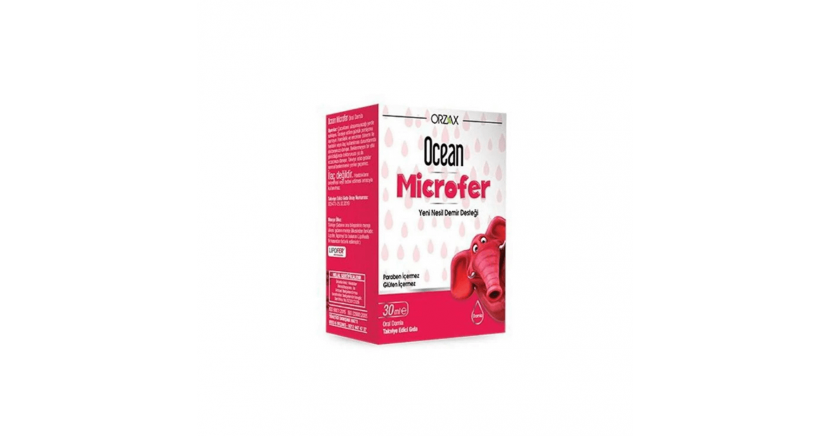 Orzax Ocean Microfer Damla 30 ml | Curesel.com