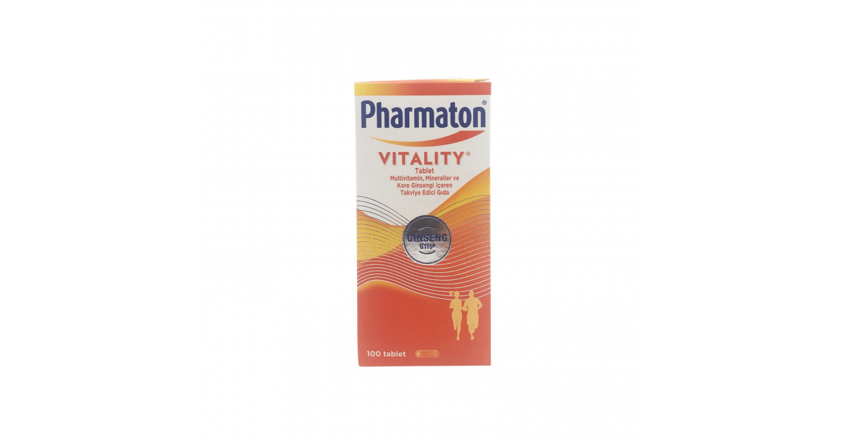 Pharmaton Vitality 100 Tablet | Curesel.com