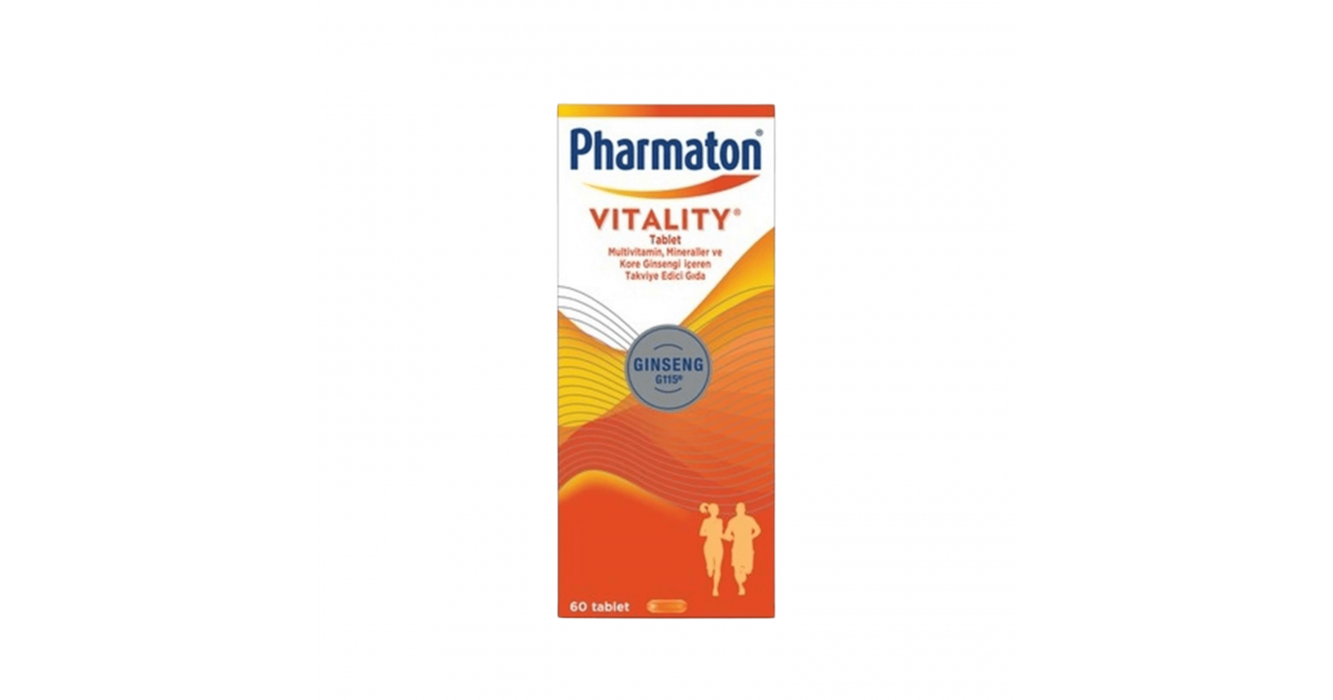 Pharmaton Vitality 60 Tablet | Curesel.com