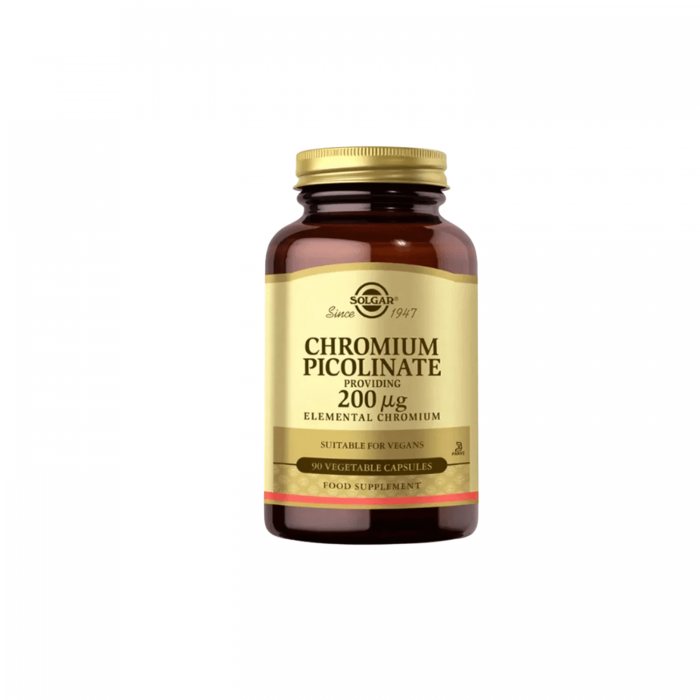 Solgar Chromium Picolinate 200 mcg 90 Kapsül | Curesel.com