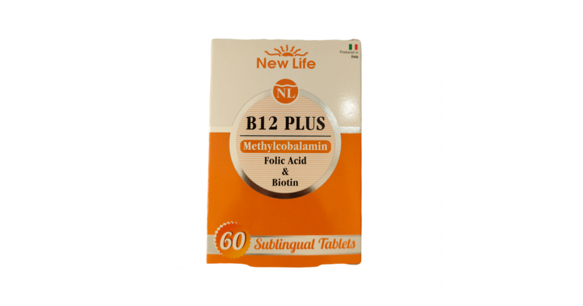 New Life Methylcobalamin B12 Plus 60 Tablet | Curesel.com